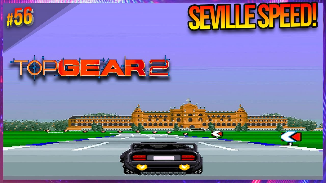Top Gear 2 (SNES Gameplay, trk.56) ㅡ Seville, Spain - YouTube