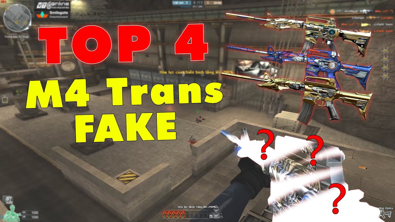 TOP 4 Cây M4A1 Transformer FAKE Cực Hiếm CFVN! - YouTube