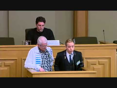 Interventioun vum Joe Thein (ADRenalin) um Jugendkonvent - YouTube