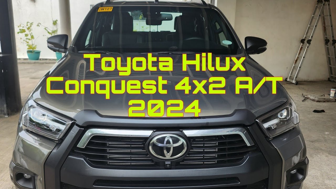 toyota hilux conquest 4x2 a/t 2024 oxide bronze metallic. - YouTube