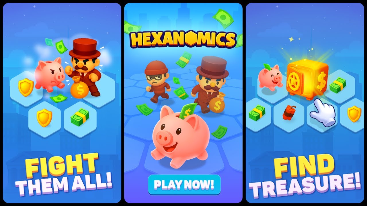 Hexanomics: Battle Number Game Android Gameplay - YouTube