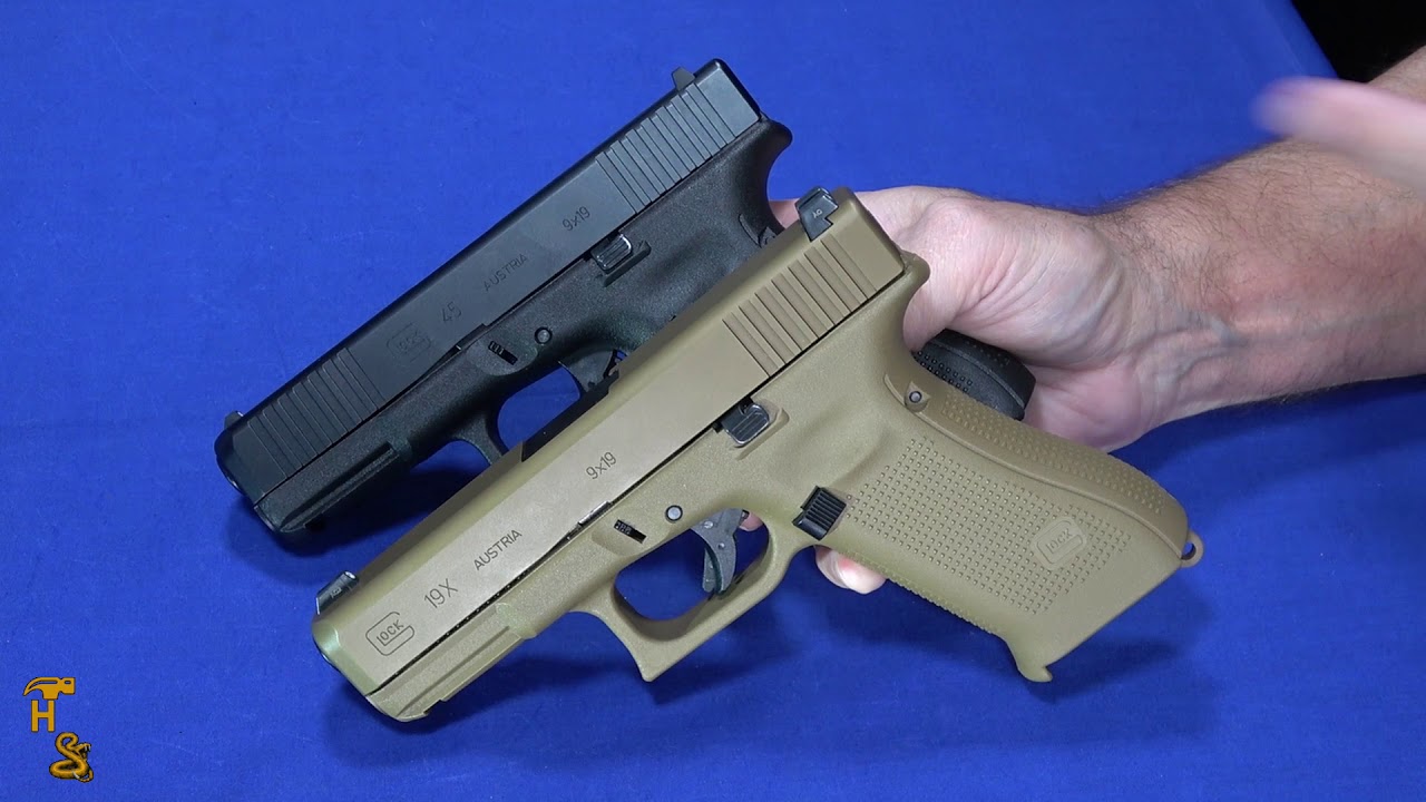 Which One Should You Pick: Glock 45 vs Glock 19x - YouTube