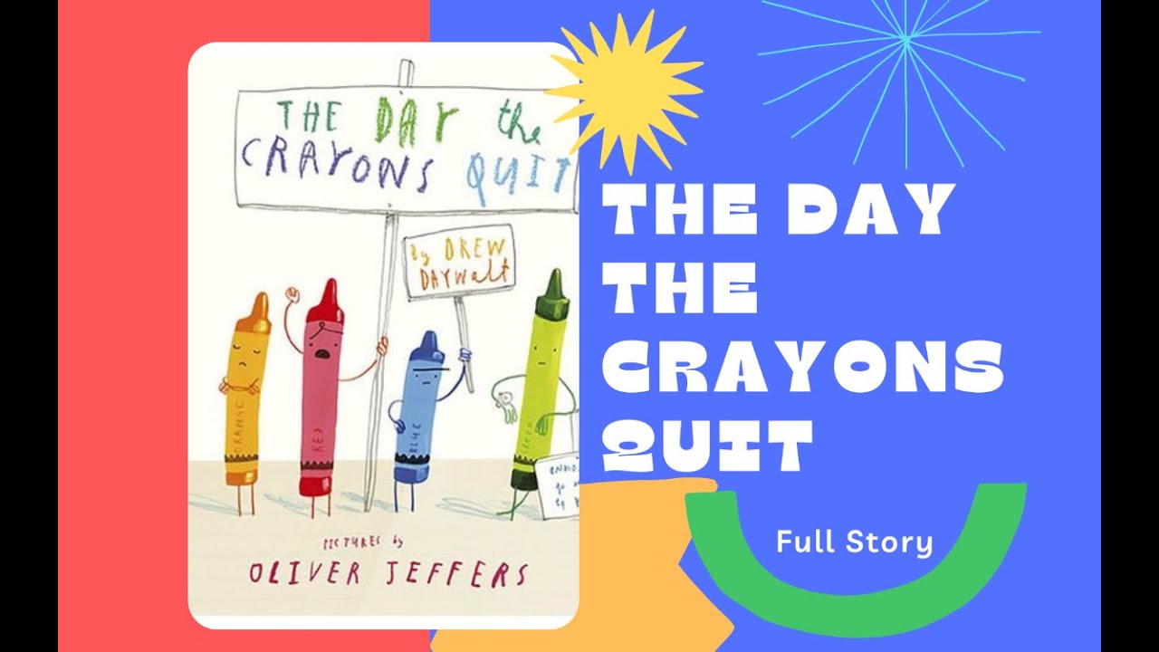 The Day The Crayons Quit Story | HEY DUNCAN | Bedtime stories | FULL ...