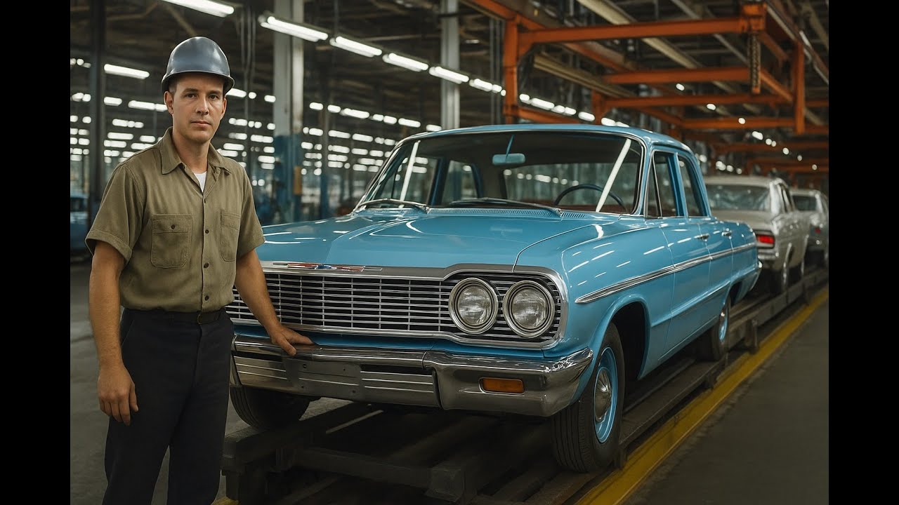 How Chevrolet Cars Were Assembled 60 Years Ago | Inside the Vintage ...