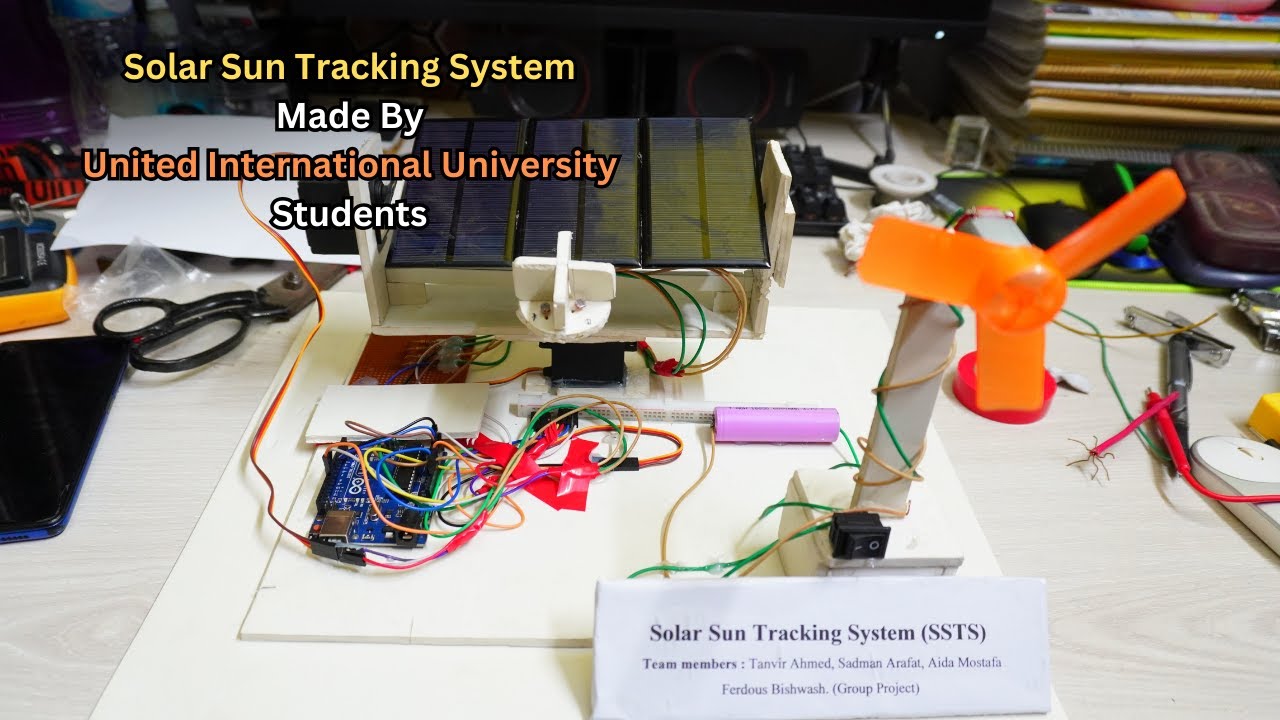 Solar Sun Tracking System | University Project | EEE Department ...