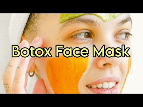 BOTOX FACE MASK|| Herbal Remedy Beauty Tips #healthandbeauty # ...