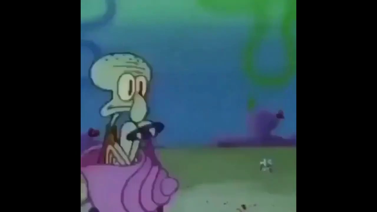 Squidward Drives A Car. - YouTube