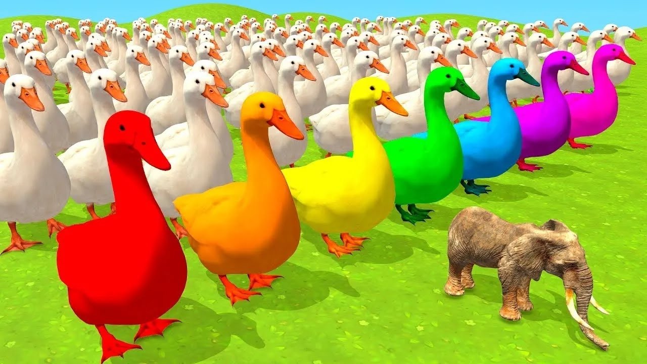 Bài hát gọi trâu, con bò, con voi - Nhạc thiếu nhi sôi động remix, con ...