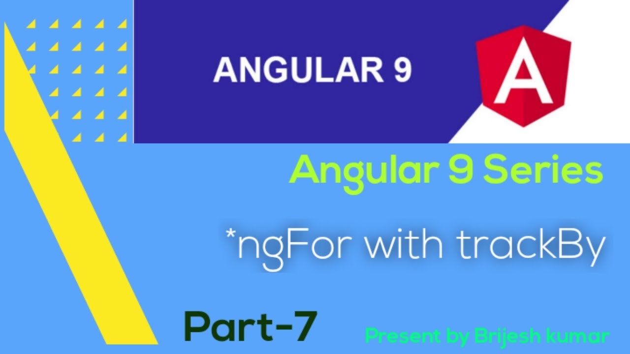 Ngfor With Trackby Youtube