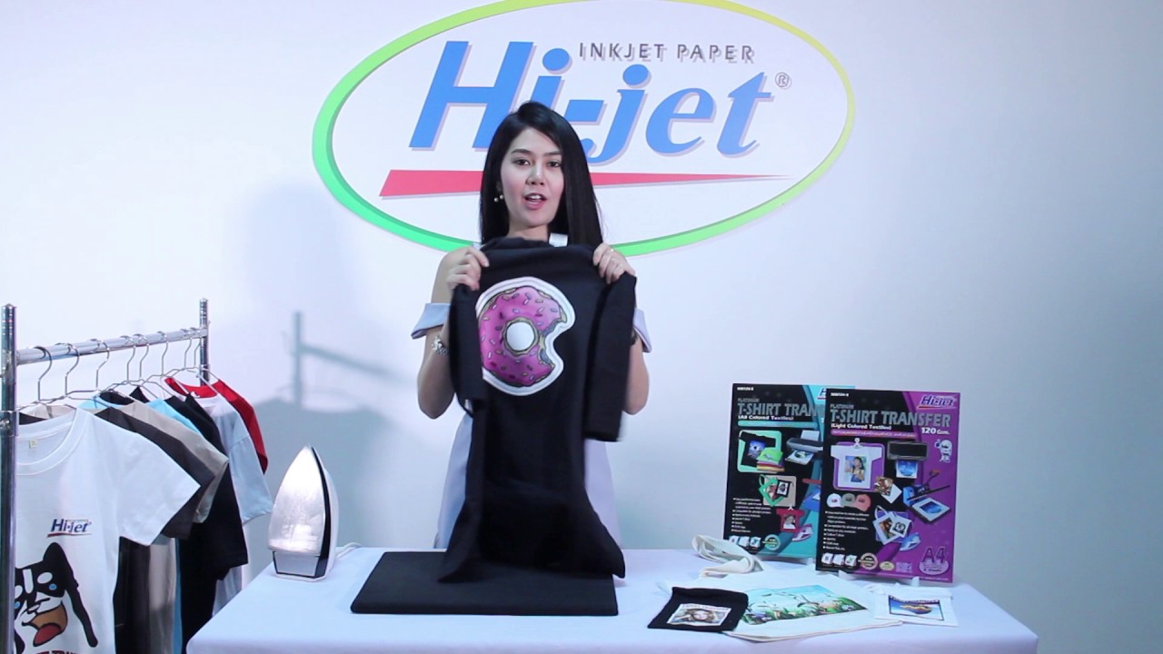 Hi-Jet วิธีสอนขั้นตอนการทำลายเสื้อ ง่ายๆ - YouTube