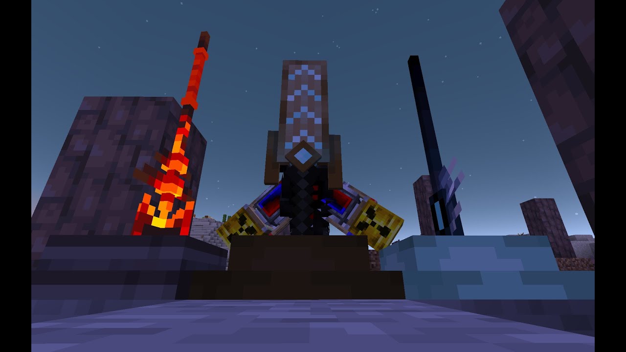Natural Disasters in Weapon Forms (Minecraft: Epic Fight+ Weapons of ...