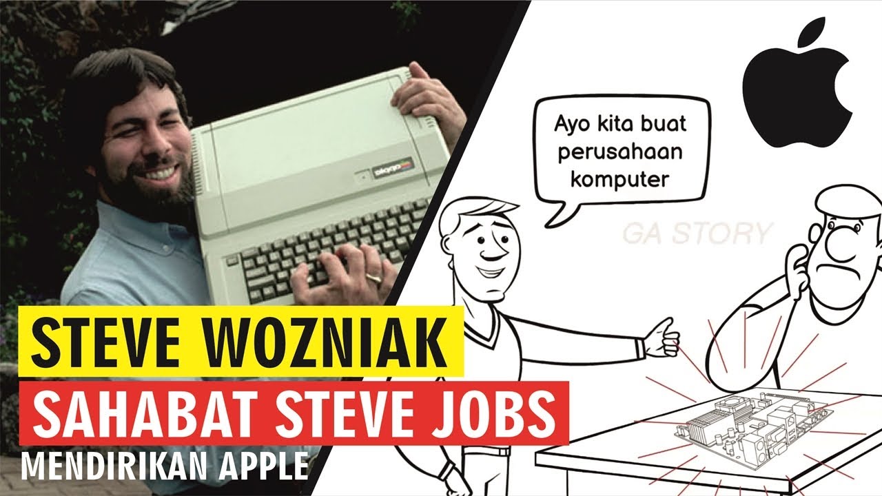 Sejarah Apple - Kisah Inspiratif Pendiri Apple Steve Wozniak Sahabat ...