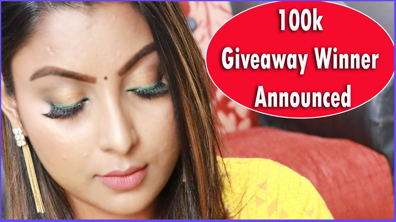Easy Makeup Tutorial For Beginners In Tamil 100k Giveaway Winner Easy Makeup Tutorial For Beginners In Tamil 100k Giveaway Winner