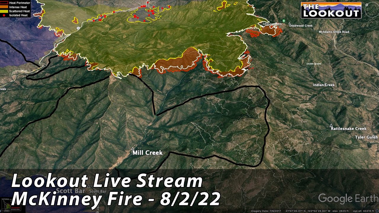 McKinney Fire - 8/2/2022 - The Lookout Live Stream - YouTube