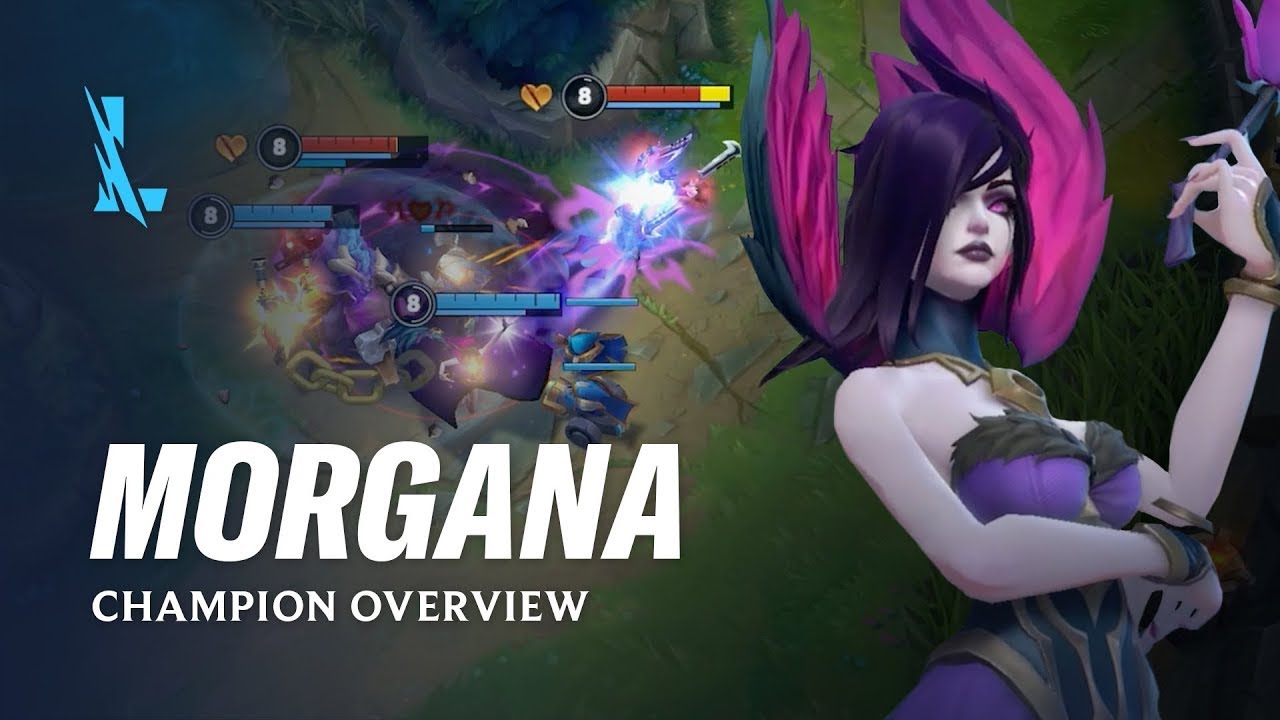 Morgana Champion Overview | Gameplay - League of Legends: Wild Rift ...