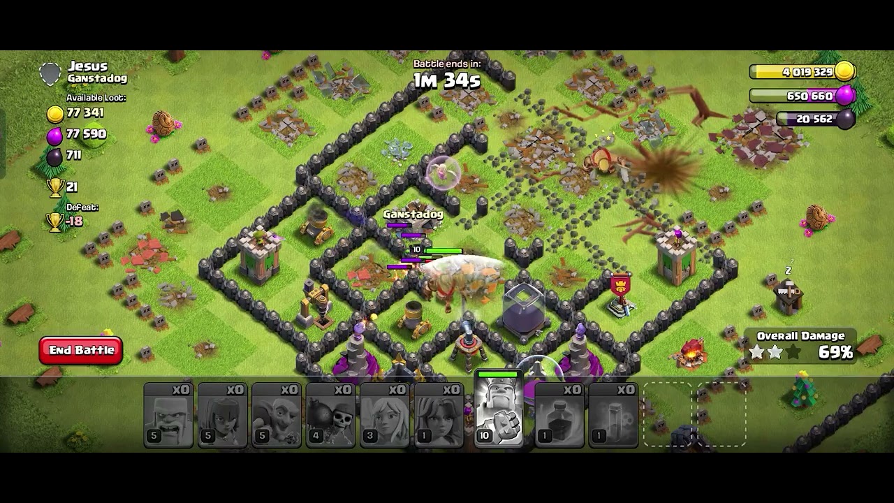 My gameplay Class of Clans ep 1 - YouTube