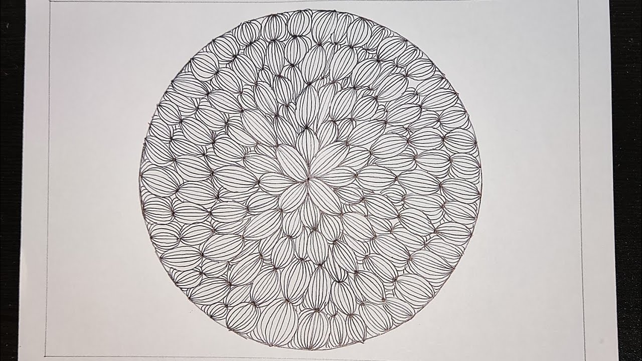 Pattern 10 |How to draw patterns|Easy doodle|zentangle patterns ...