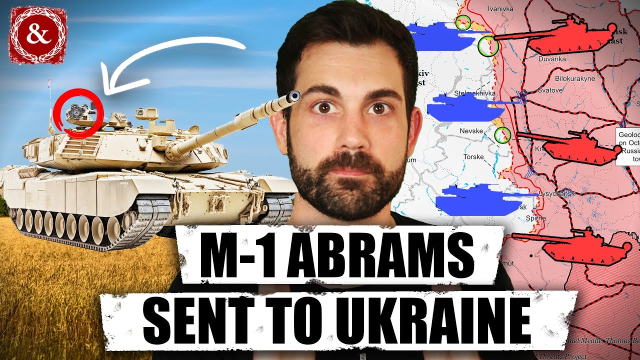 M1 Abrams Tank Tactics in Ukraine - YouTube