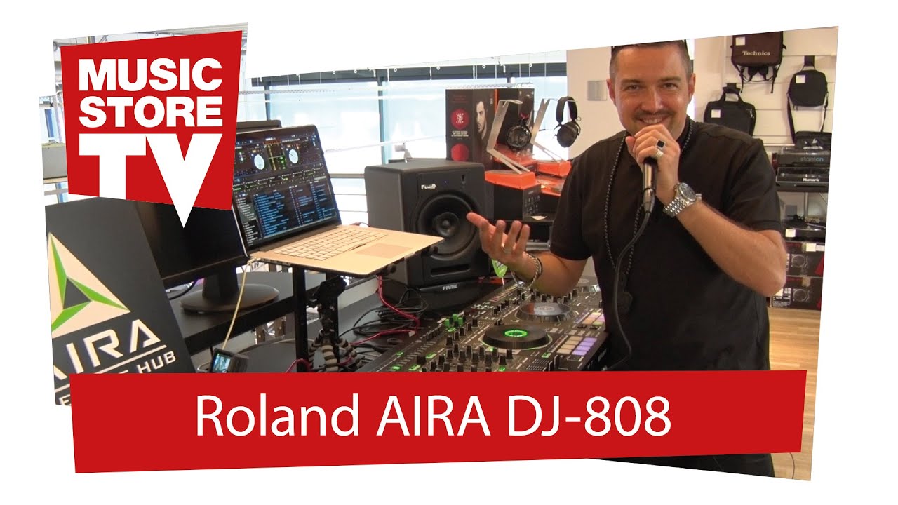 Roland AIRA DJ-808 Performance mit DJ DOC TONE - YouTube