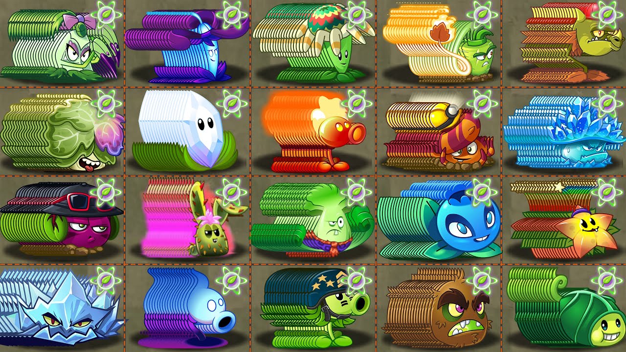 PvZ 2 Battlez Zombie– 20 Plants level Max + PlantFood Vs 10 St. Patrick ...