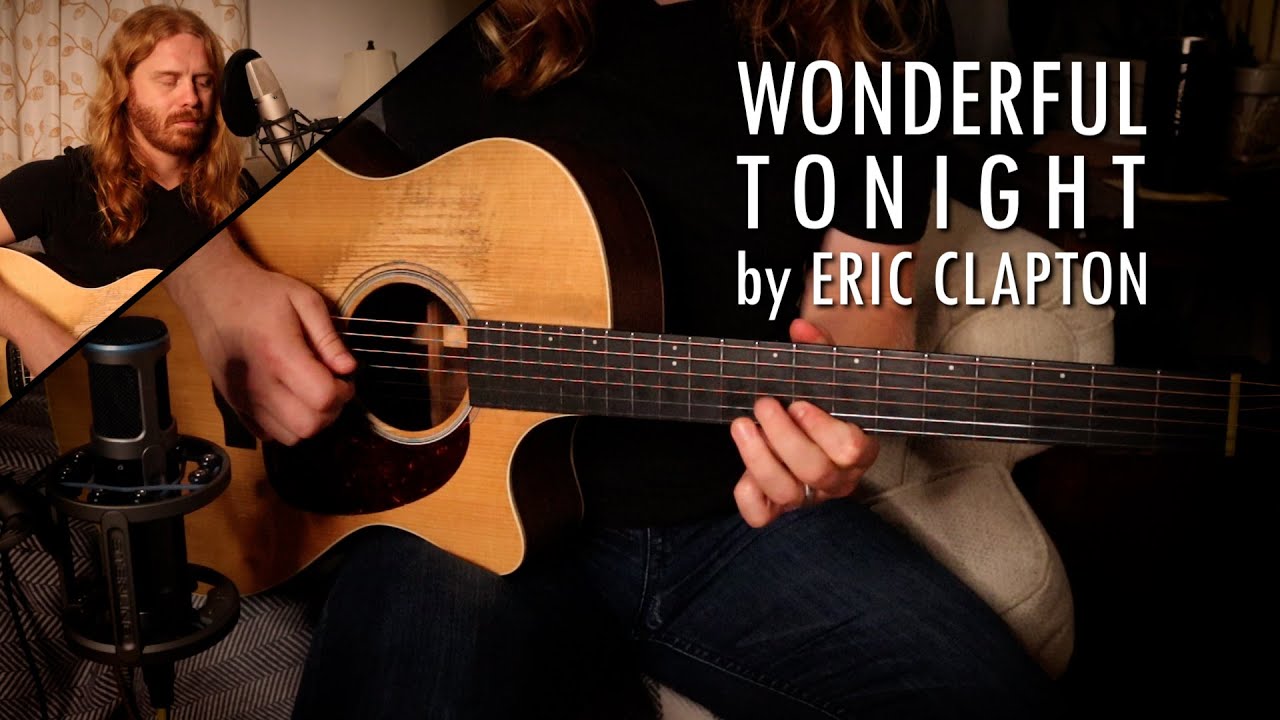 "Wonderful Tonight" by Eric Clapton - Adam Pearce (Acoustic Cover ...