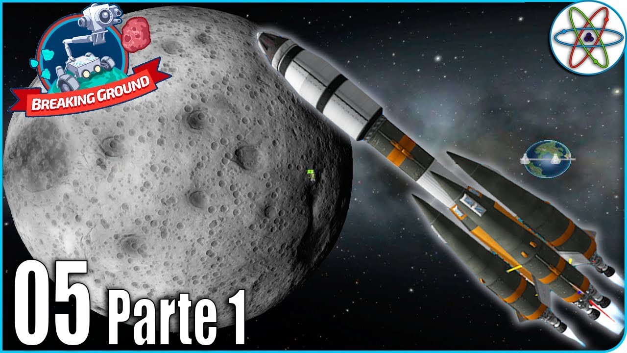 Missão para pousar em Mun!! | Kerbal Space Program EP 05.1 - Gameplay PT BR - YouTube