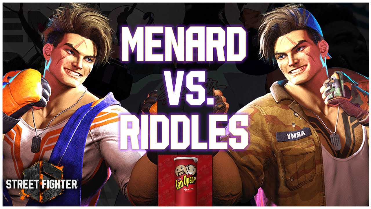 SF6 MENARD VS RIDDLES - LUKE MIRROR MATCH - Can Opener 87【Street ...