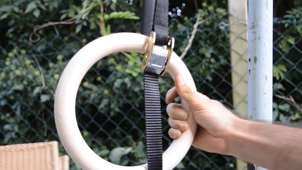 Gymnastikringe - Turnringe richtig aufhängen - YouTube