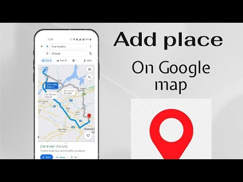 how to add location on Google map from mobile - YouTube