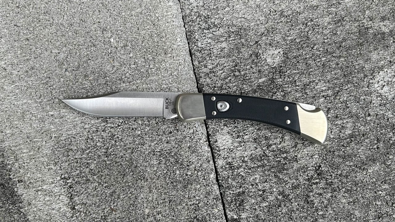 Buck 110 Elite Auto Review — A classic design with an interesting twist ...