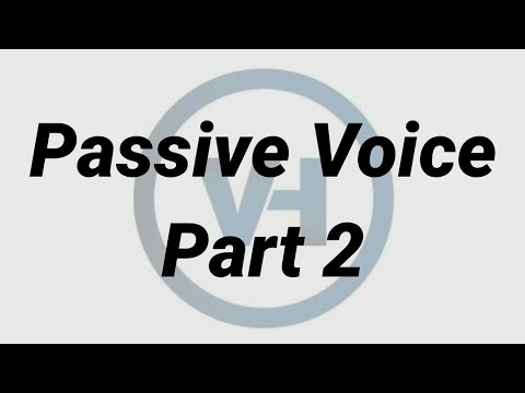 Passive Voice 2, Mechul nov 2 (sual cumlesinin cevrilmesi)