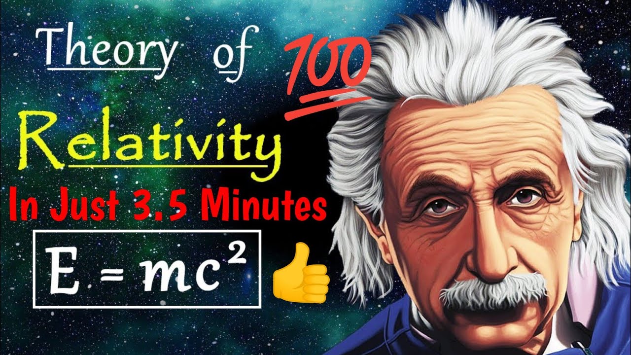 Theory of Relativity full explanation in Just 3.5 minutes 😱😱😱 | Albert ...