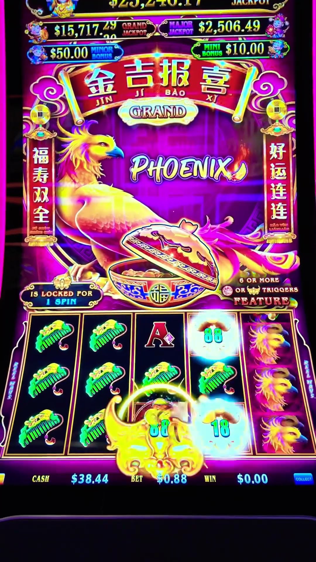 Small Win on Phoenix Machine in Casino🐦‍🔥 #phoenix #casinogames # ...