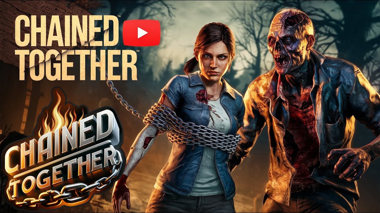 WE PLAYED THE MOST CHALLENGING GAME CHAINED TOGETHER | CHAINED TOGETHER ...