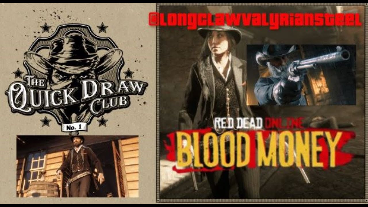 Red Dead Online Quick Draw Club #1 Getting My Gold Ready - YouTube