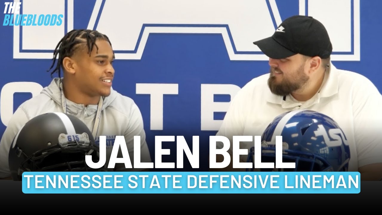 2023 Tennessee State Spring Game: Jalen Bell (Tennessee State DL ...