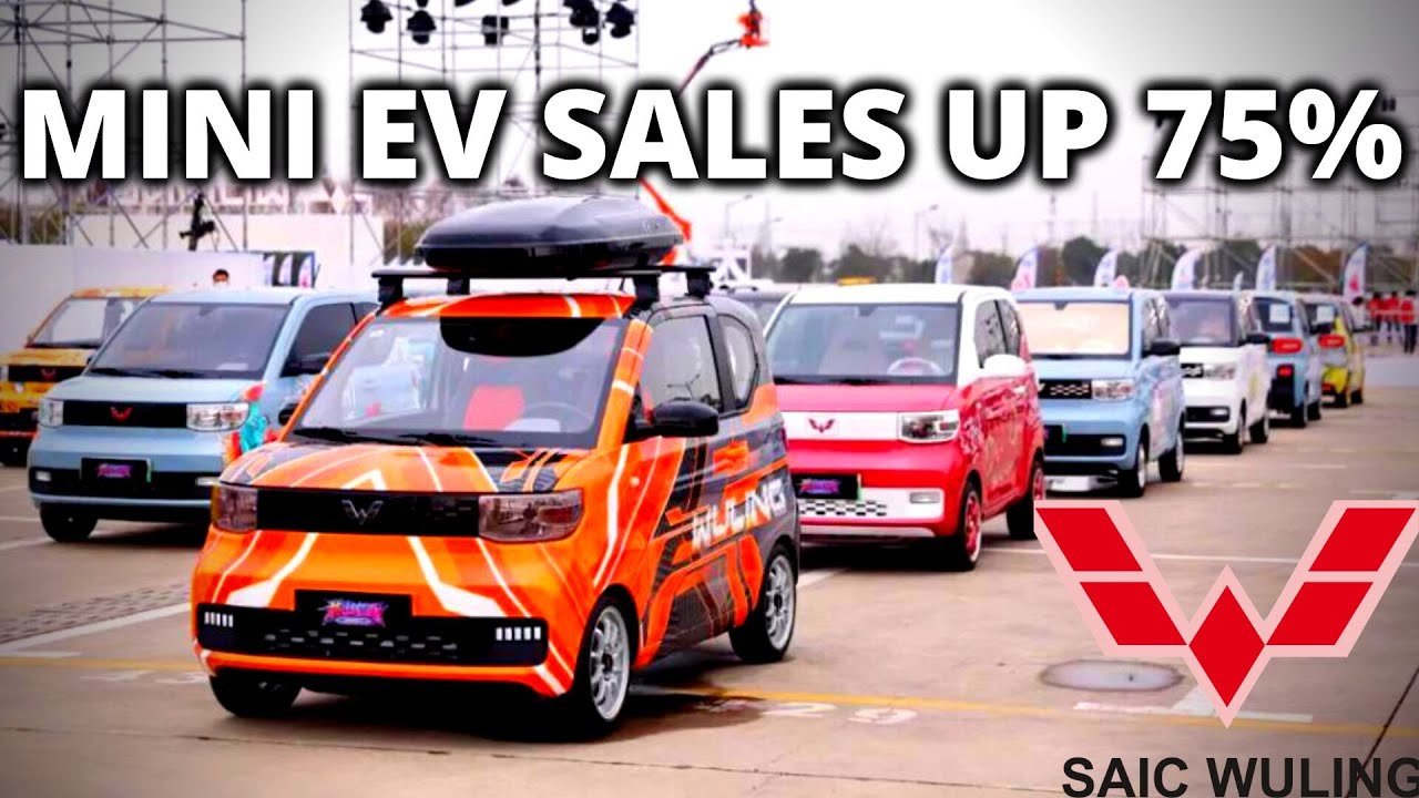 🚙 Mini EV sales up 75% | Wuling Hongguang Mini EV battery boost - YouTube