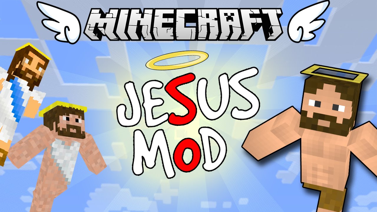 Minecraft | JESUS MOD - EPICA ! - YouTube