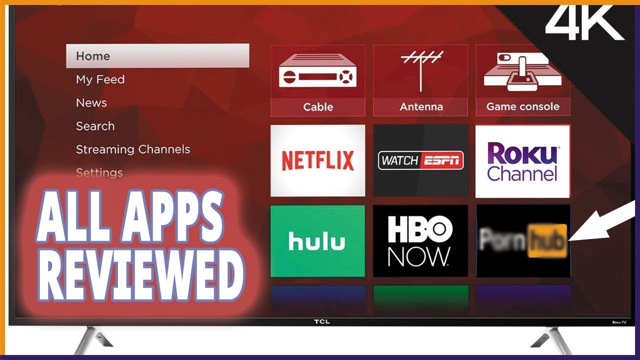 All TCL Roku Apps Reviewed - What Do Those Apps Do? - YouTube