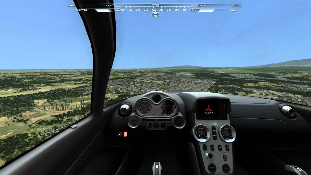 Microsoft Flight MAX Graphics Radeon HD 6950 i5-2500K - YouTube