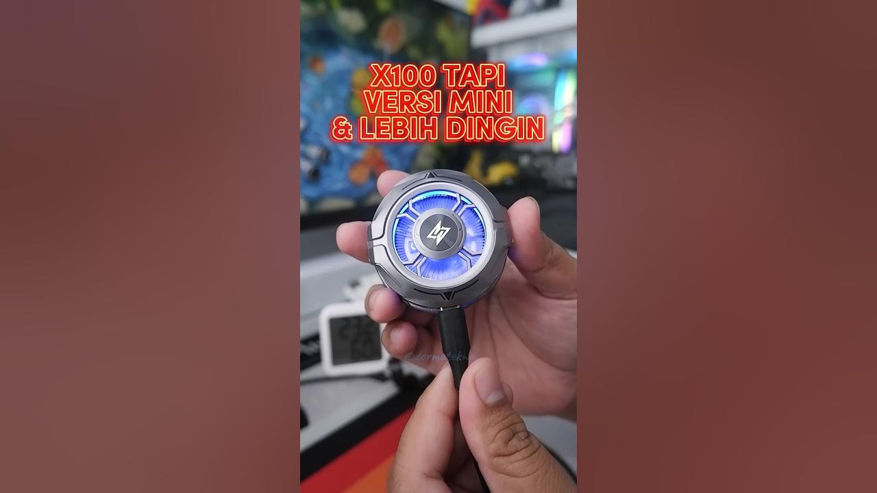 Lah!! Versi Mini Malah Lebih Dingin! Funcooler B60 B60X #fancooler #pendinginhp #dormatekno # ...