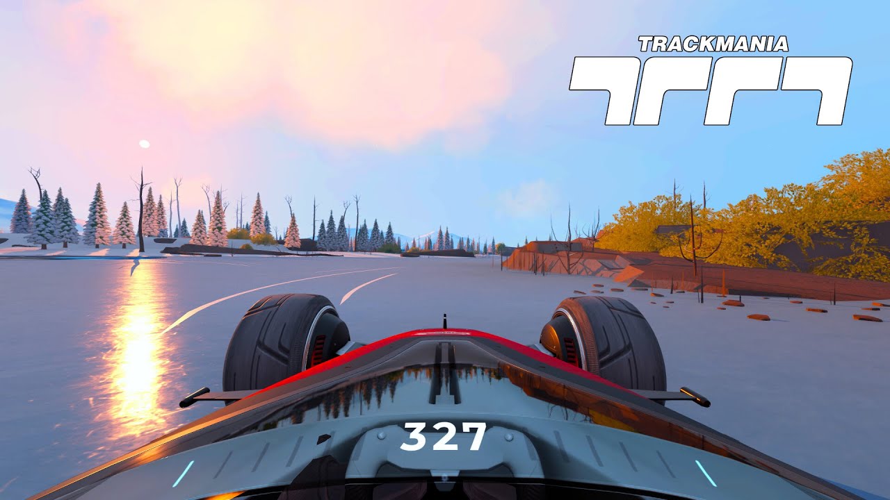 TRACKMANIA'S MOST BEAUTIFUL ICE MAP || Trackmania Cup of the Day - YouTube