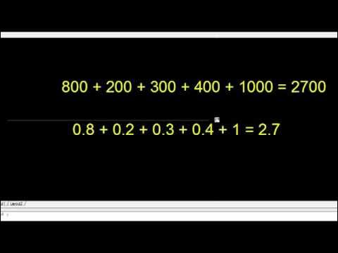 [Lisp] - Tính tổng các Dimension - Sum Dimension - YouTube