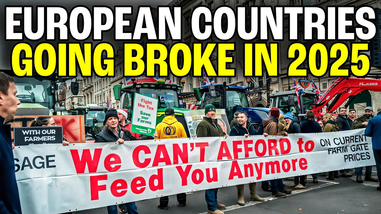 10 European Countries Going Broke in 2025! - YouTube