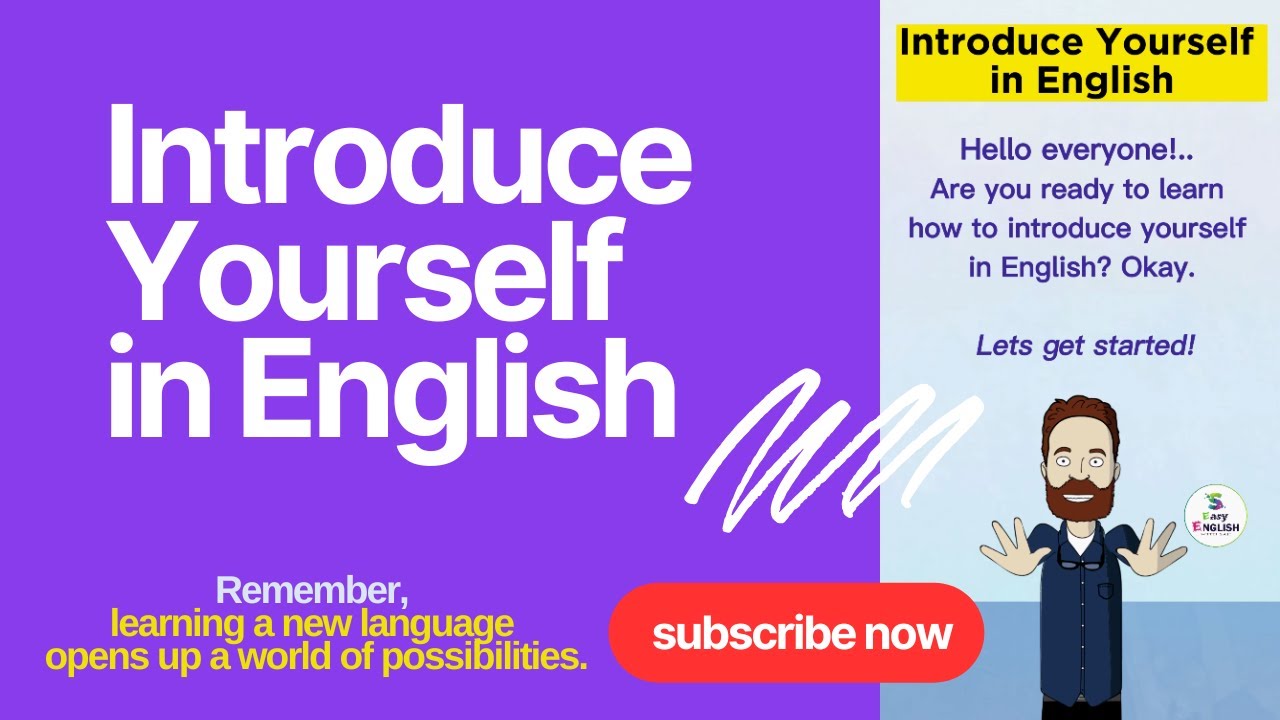 Simple Self Introduction I How to introduce yourself in English I ...