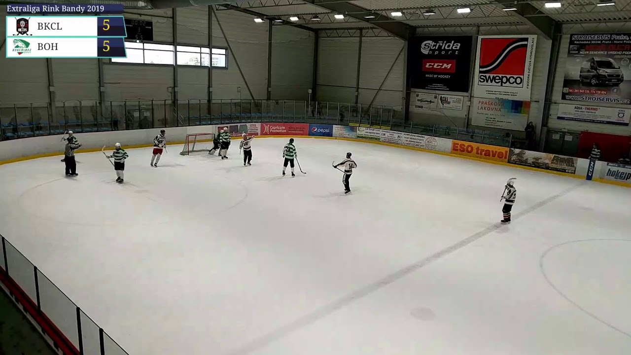 Rink Bandy Extraliga 2019 - 2. kolo - YouTube