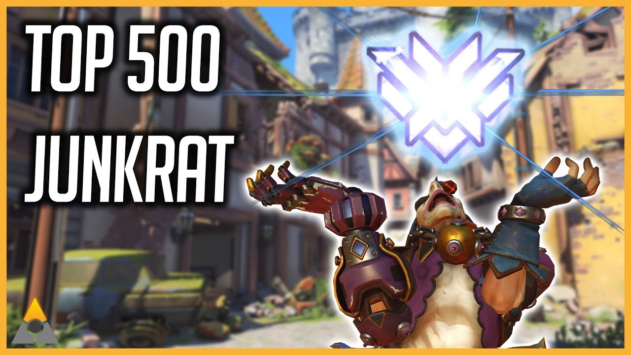 Retour dans le TOP 500 grace à Junkrat - Overwatch FR - YouTube