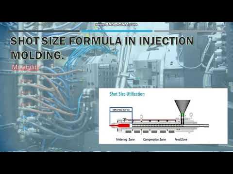 Easy way to calculate shot size of the barrel in injection molding ...