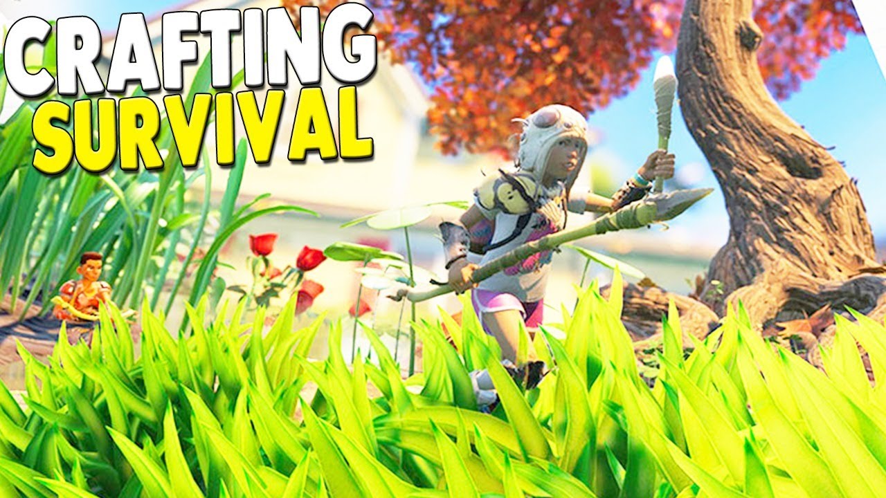 NEW FAVORITE GAME Base Building Crafting Survival in the Back Yard ...