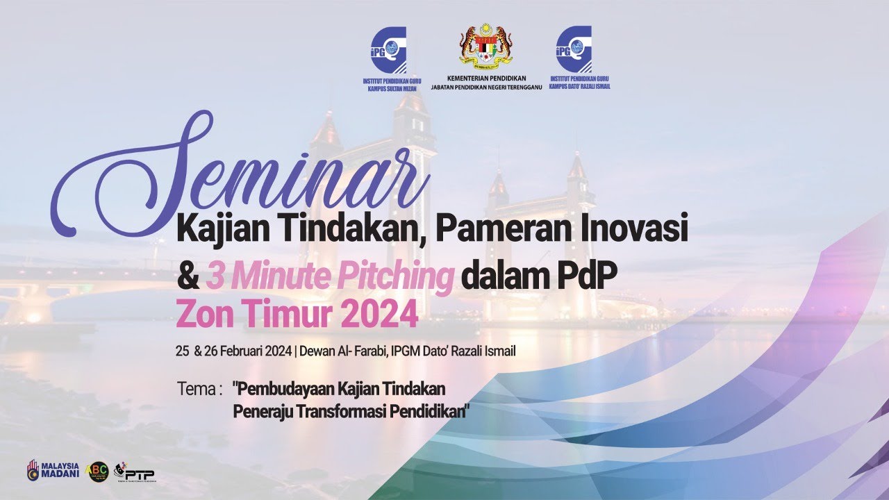 Majlis Perasmian Penutup Seminar Kajian Tindakan, Inovasi dan 3 Minute ...